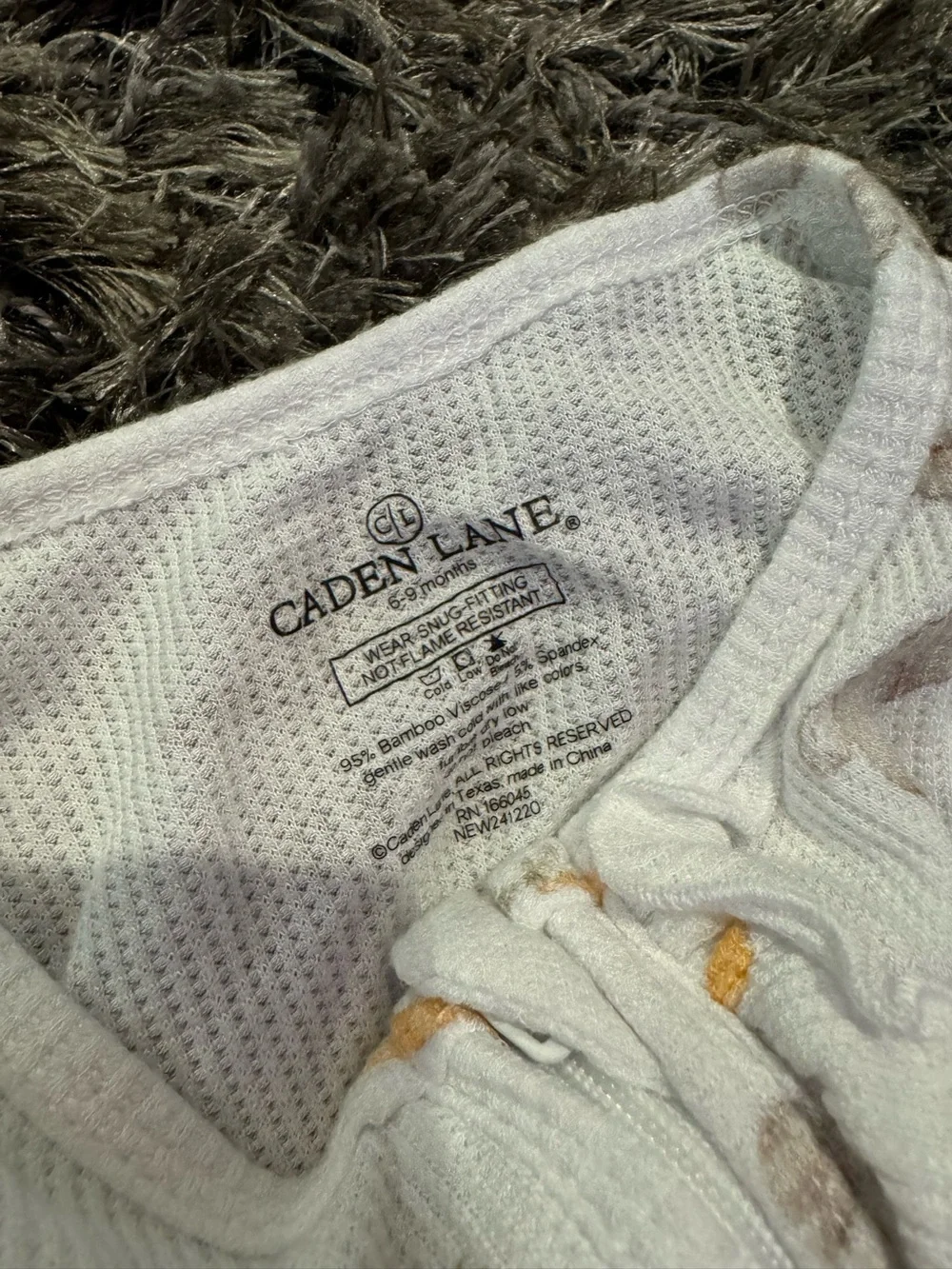Caden Lane | Pajamas | Caden Lane Bunny Ruffle Butt Pjs 69 Months ...